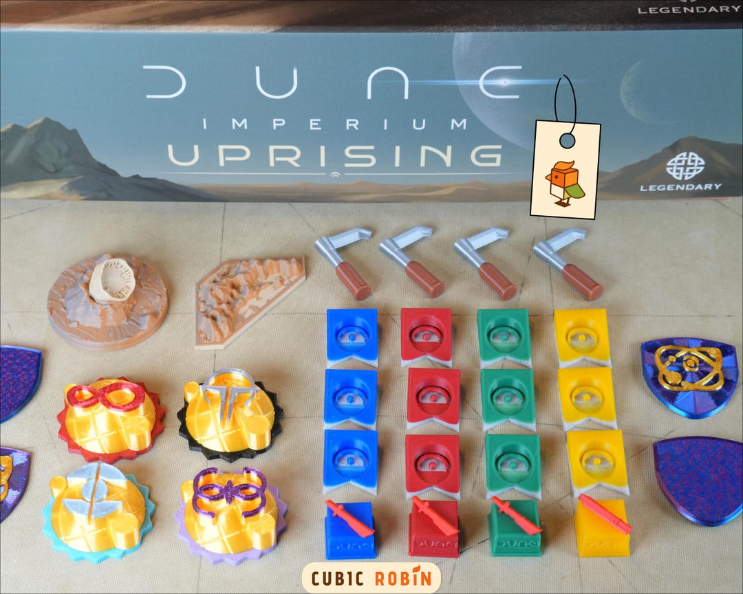 DUNE Imperium Uprising 3D Token Upgrades - Etsy