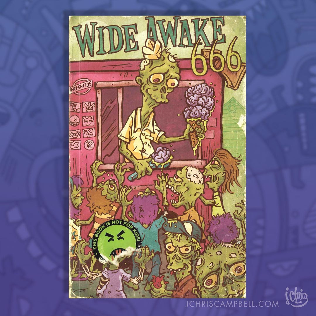 Wide Awake 666 - Scary Funny Horror Anthology, Indie Comic Book ...