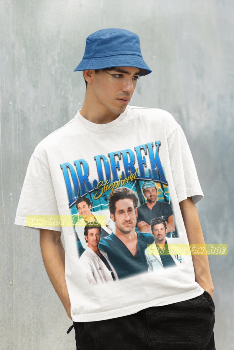 Dr Derek Shepherd Shirt ,derek Shepherd Tshirt,derek Shepherd T-shirt ...