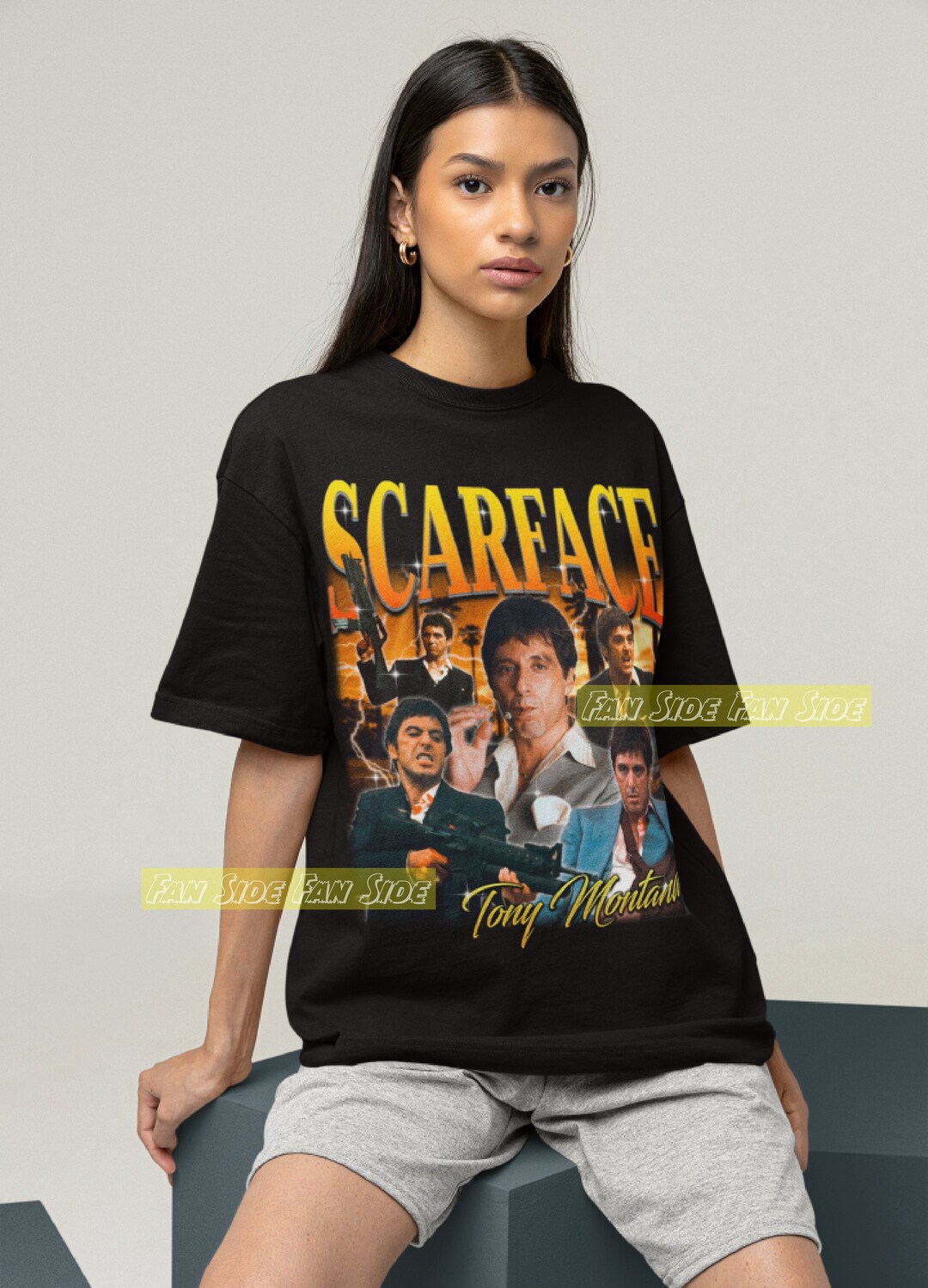 Scarface Shirt, Scarface the World is Yours,scarface Merchandise ...
