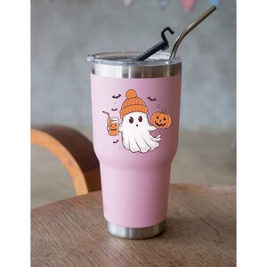 Halloween Cute Ghost Svg Png, Halloween Boujee Ghost Png, Coffee Ghost ...