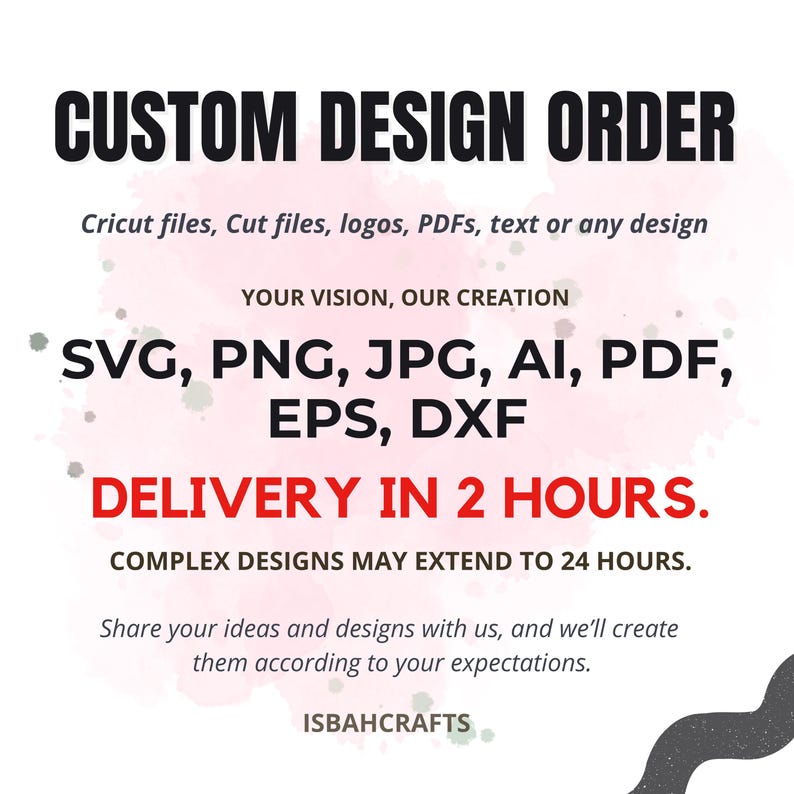 Custom SVG Design, Logo, Cricut Files - Etsy