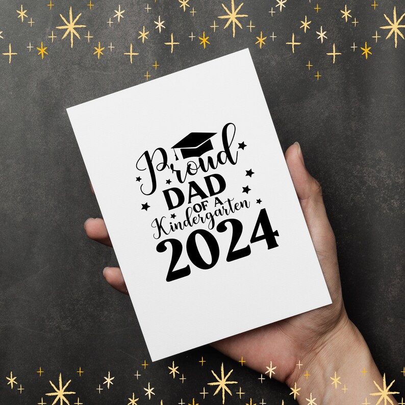 Kindergarten Graduation Svg, Senior 2024 Svg, Graduation Svg, Proud ...