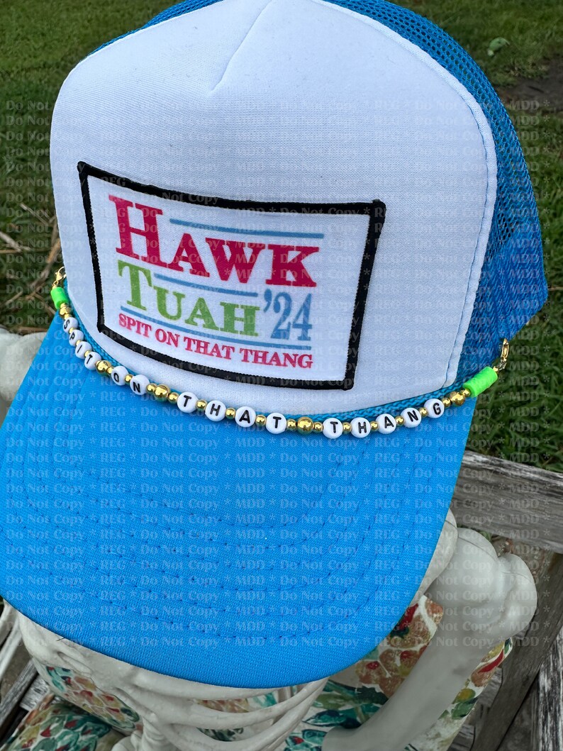 Hawk Tuah and Spit on That Thang Trucker Hat - Etsy