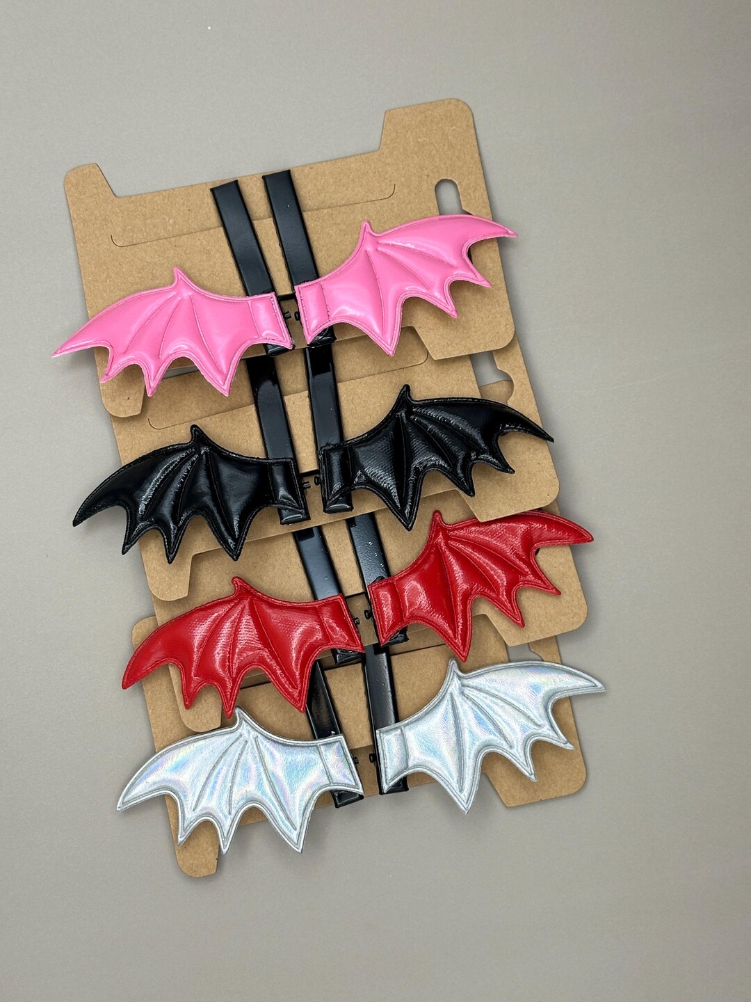 Bat Hair Alligator Hair Clips | Perfect Spooky Hair Accessory! - Etsy