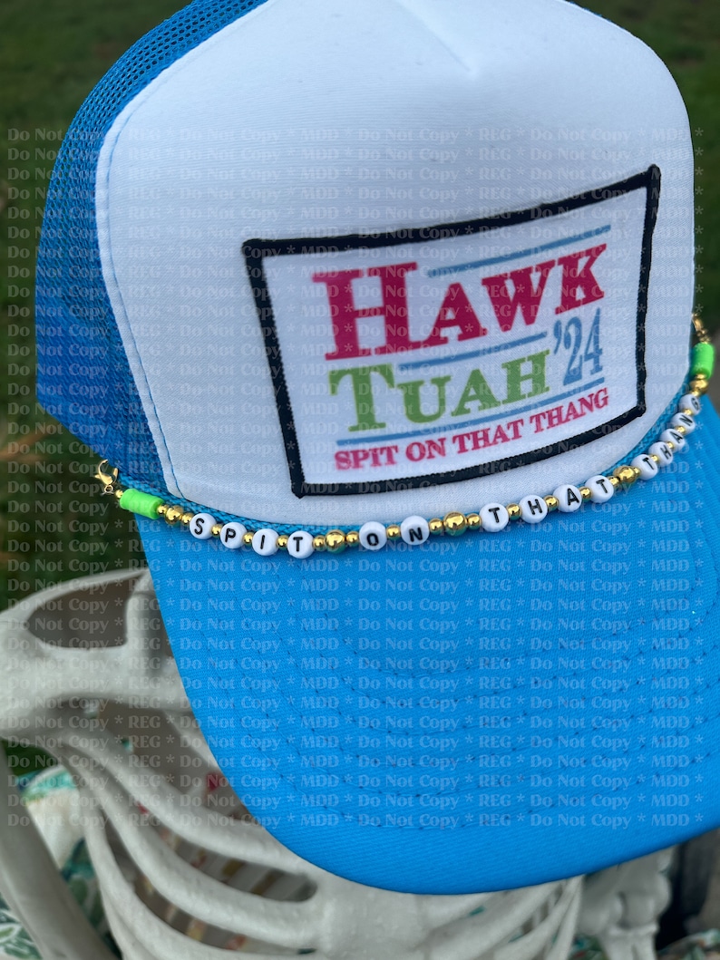 Hawk Tuah and Spit on That Thang Trucker Hat - Etsy