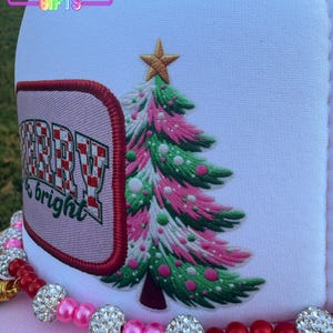 Pink Nutcracker Christmas Trucker Hat | Faux Patch, Hat Chain - Etsy