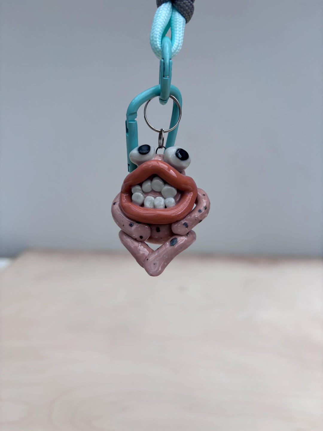 Handmade Porcelain Little Ugly Charm | Backpack & Bag Decoration ...