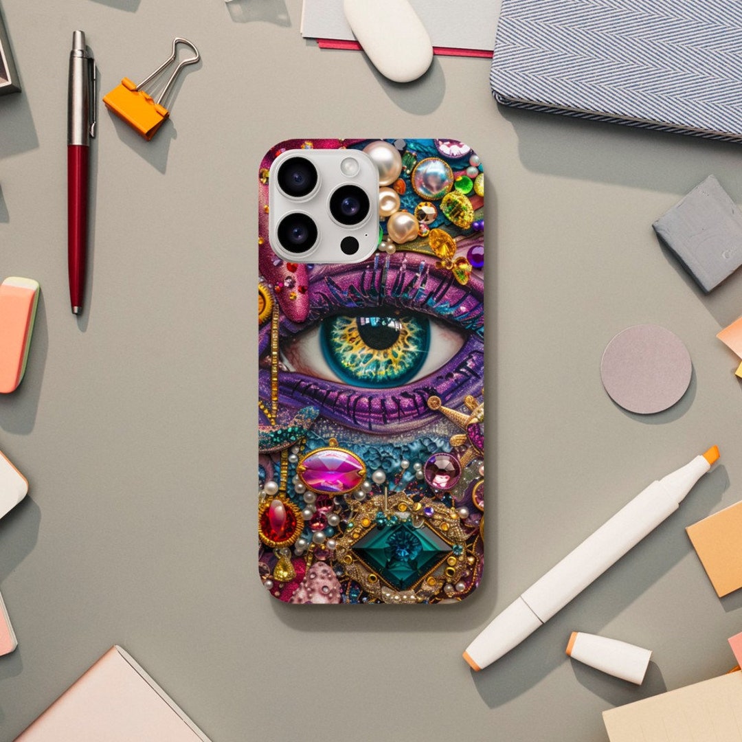 3D PRINTED, Bejeweled Phone Case, Glimmering iPhone Case, Girly Case ...