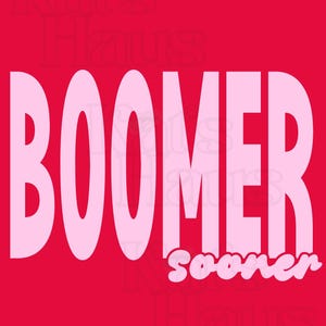 BOOMER Sooner - OU Print - Etsy