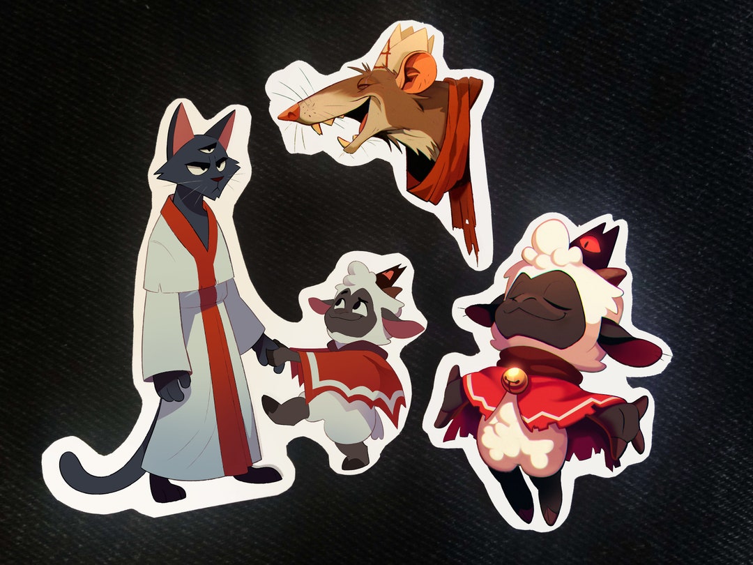 COTL - Cult of the Lamb Stickers - Etsy