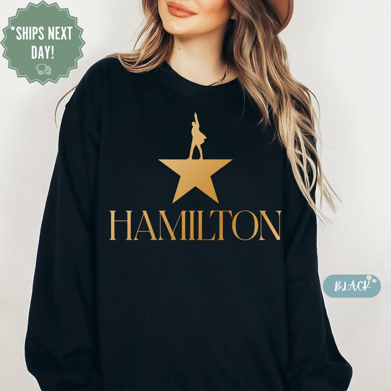 Hamilton Musical Hoodie - Etsy