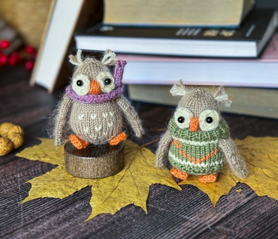 Owl Sweater Knitting Pattern