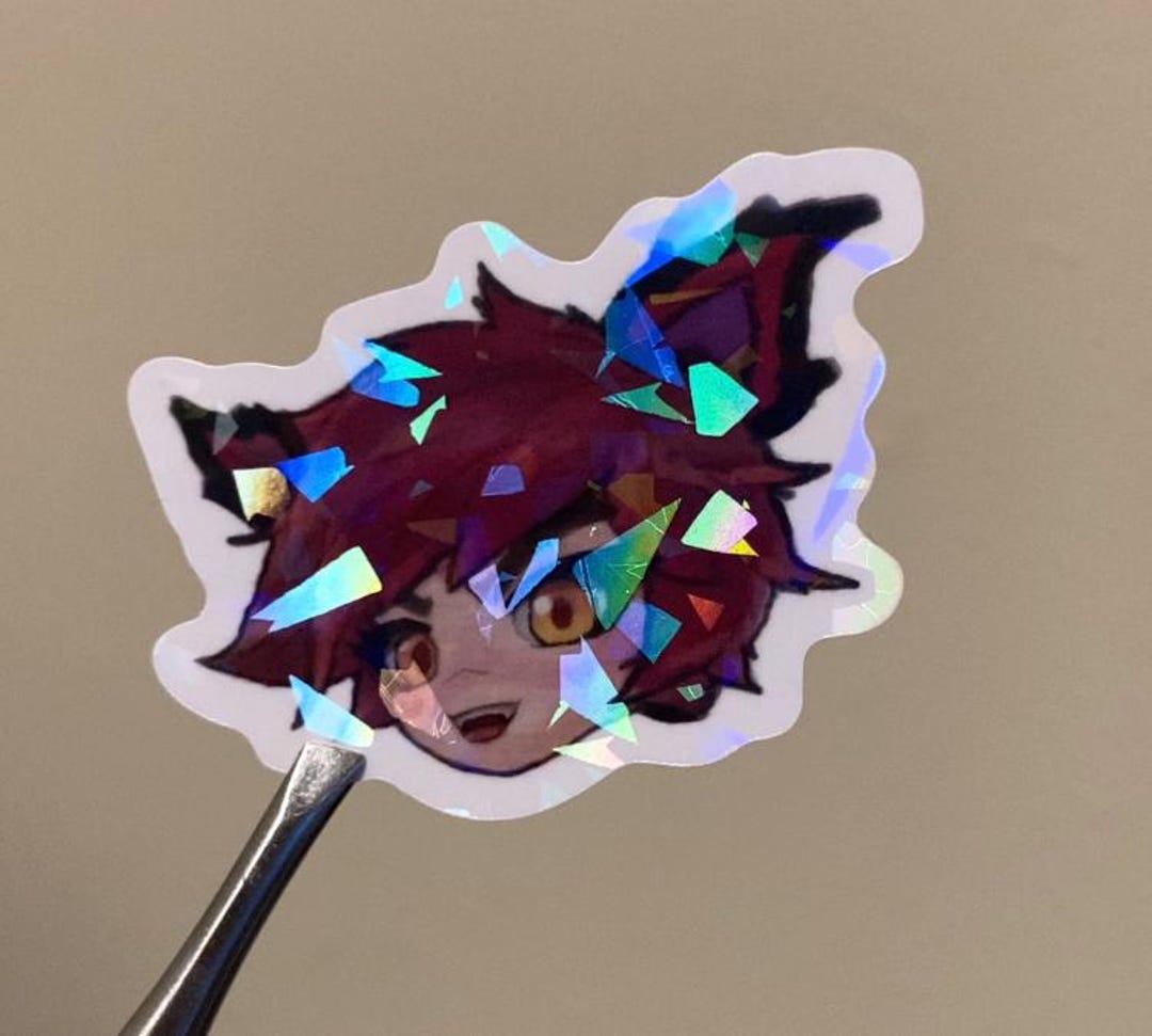 Chibi Sett Holographic Sticker League of Legends, TFT 2 Vinyl ...
