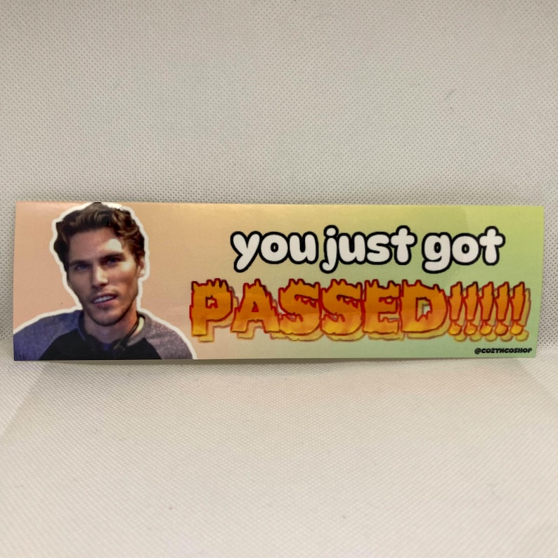 Jerma985 Bumper Sticker | Jerma Meme Sticker | 8" X 2.4" Glossy ...