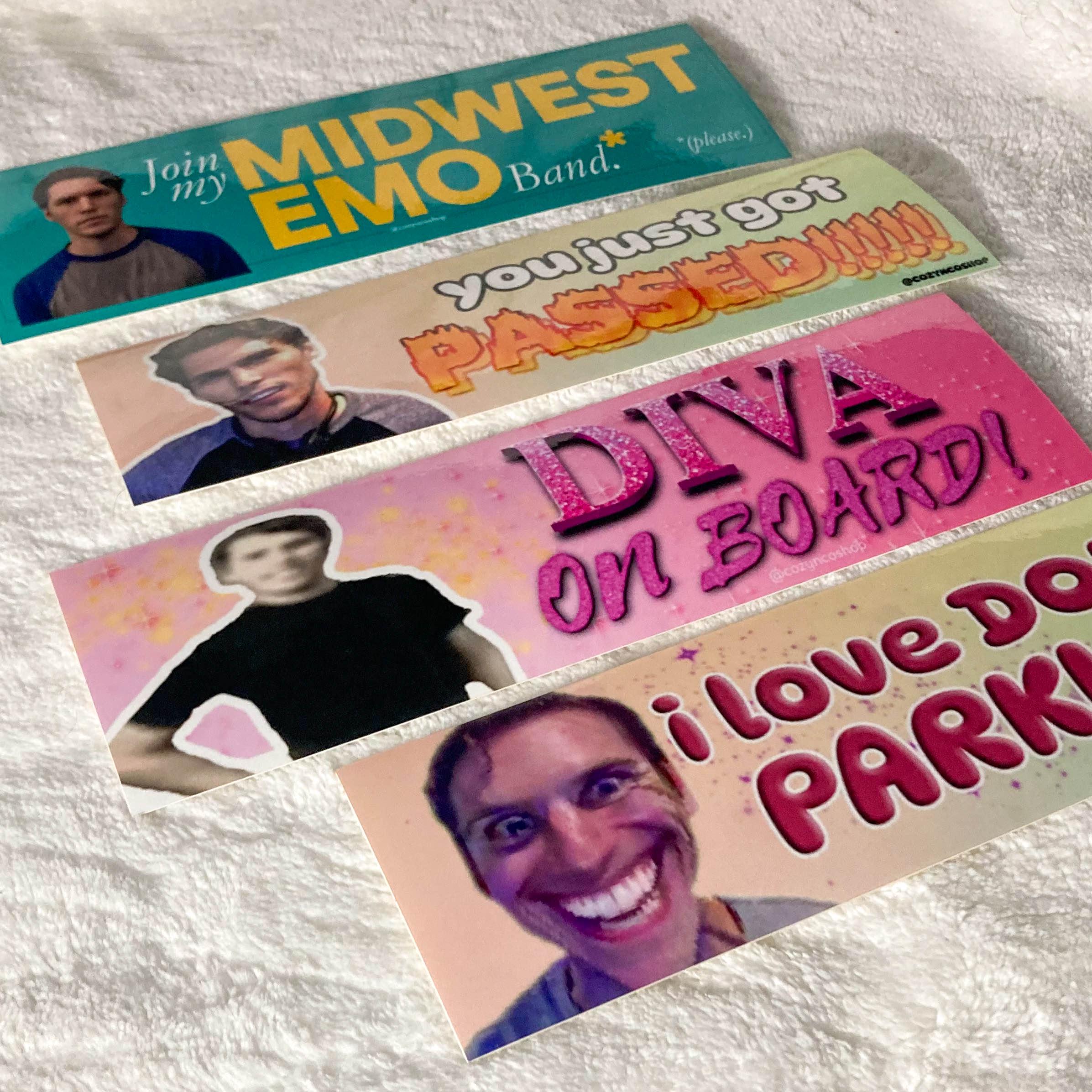 Jerma985 Bumper Sticker | Jerma Meme Sticker | 8" X 2.4" Glossy ...