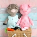 Pig Sewing Pattern, Pig Sewing Pattern, Pig Doll, Stuffed Animal Pdf ...