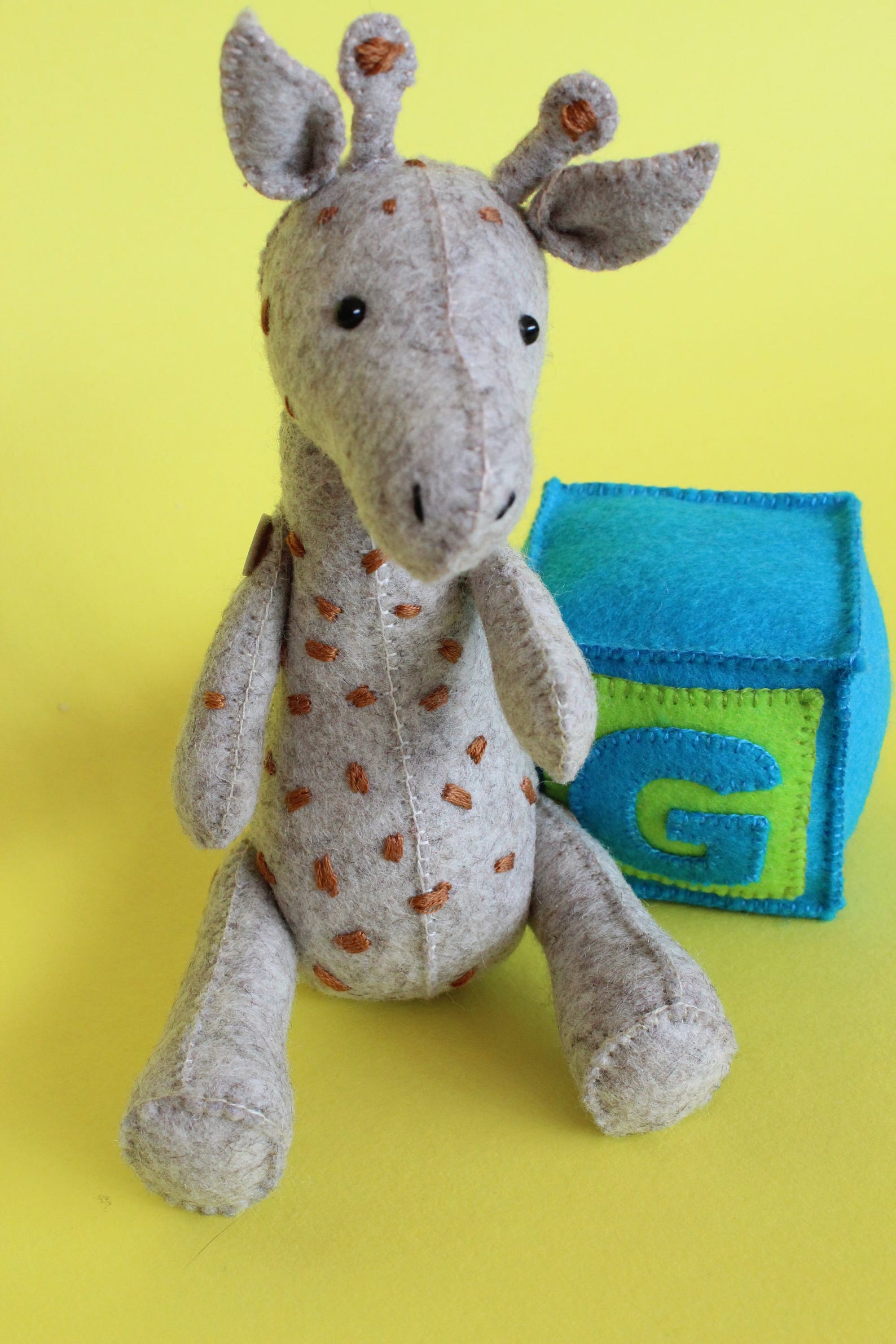 Giraffe Sewing Patternstuffed Giraffe Stuffed Animal - Etsy Australia