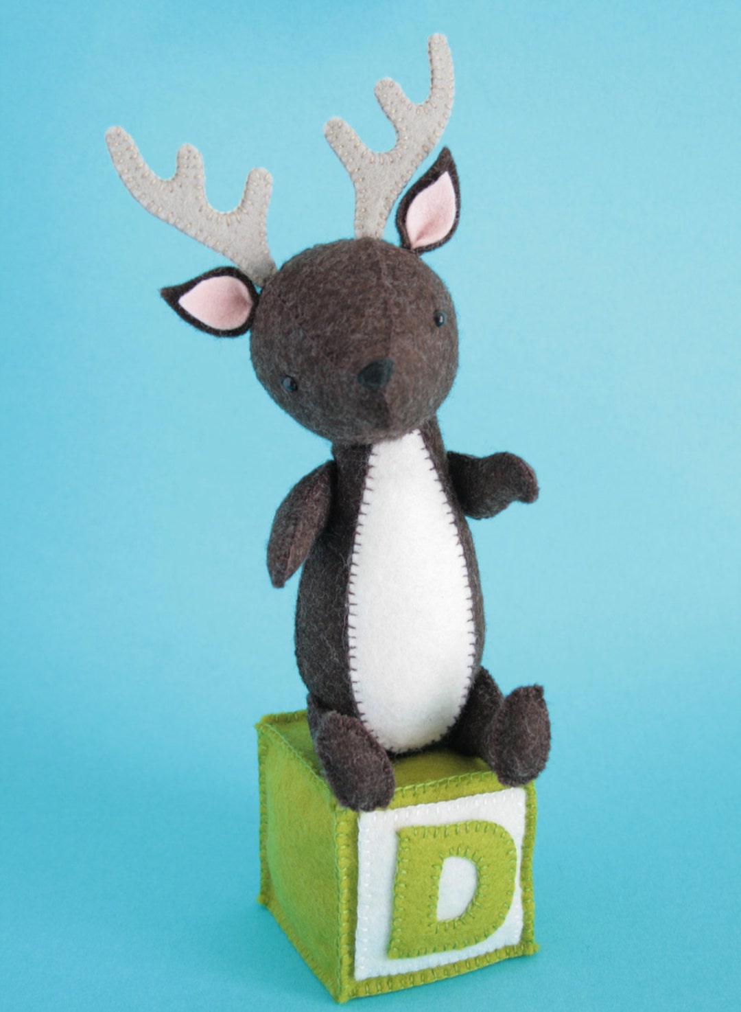 Deer Sewing Pattern,deer Pattern, Deer PDF Pattern, Felt Deer Pattern ...