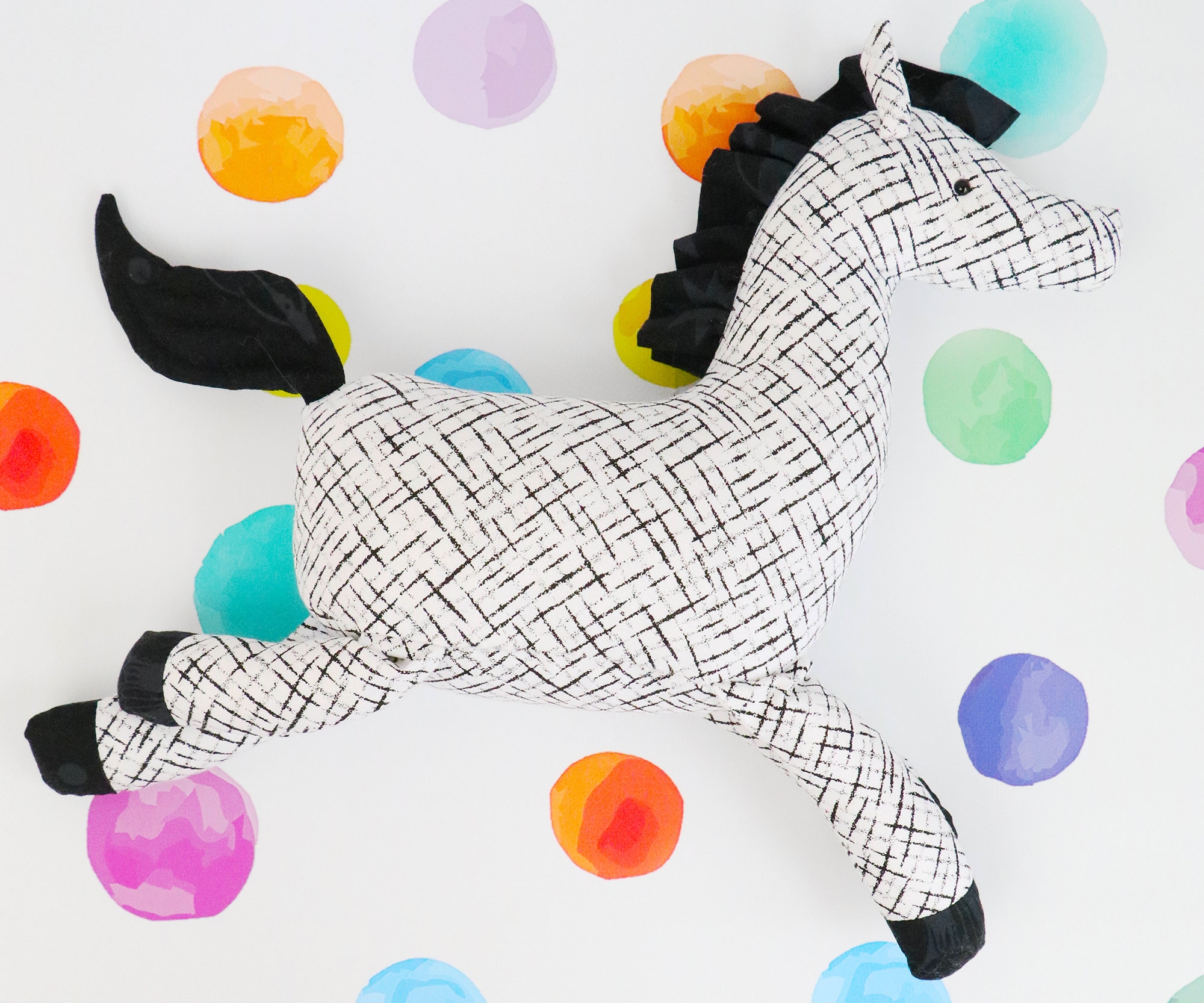 Zorse: Horse Sewing Pattern Zebra Sewing Pattern Soft Toy - Etsy Australia
