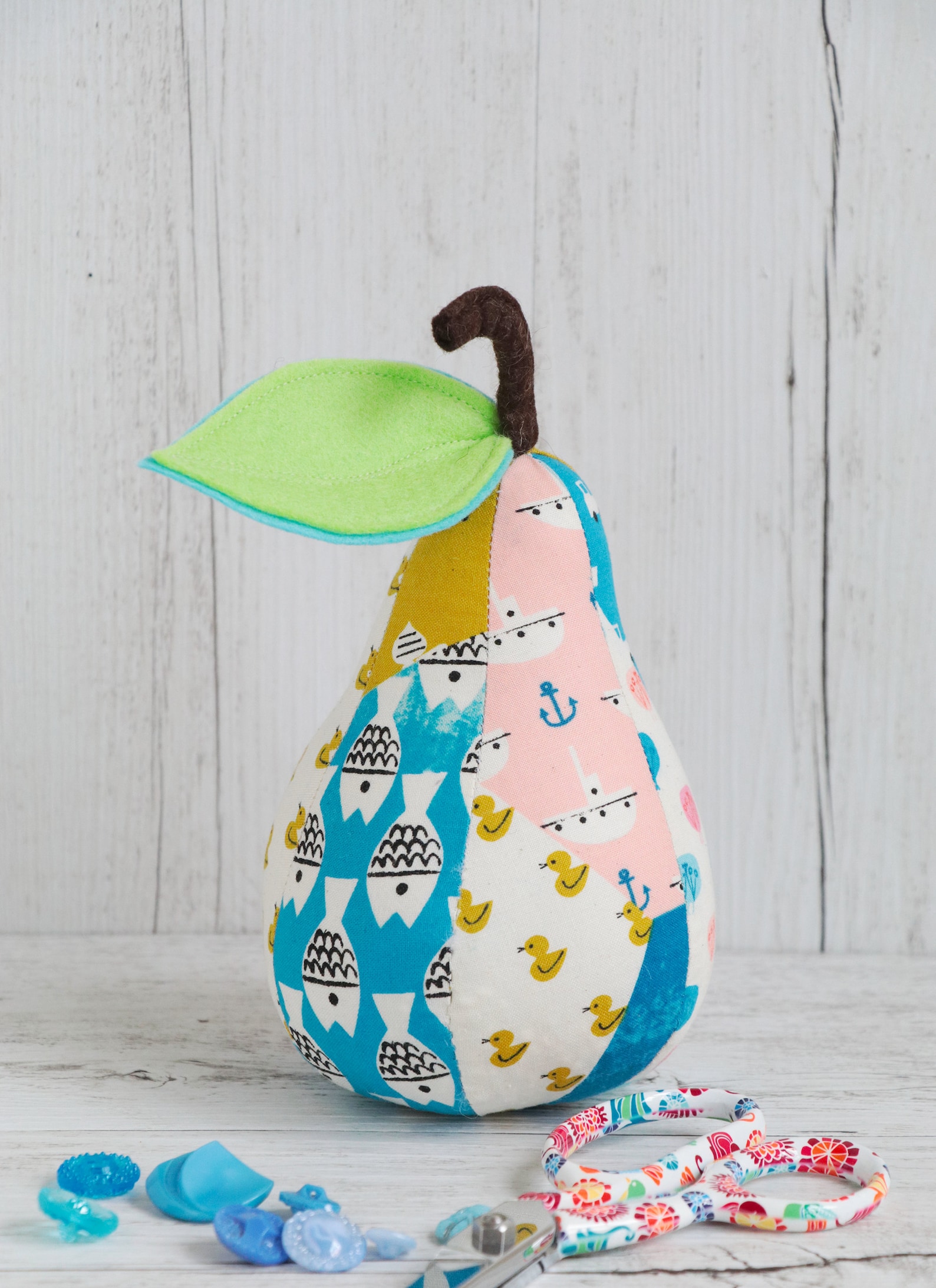 Posh Pears: Pin Cushion Pattern Pin Cushion Pdf Plush Pdf - Etsy