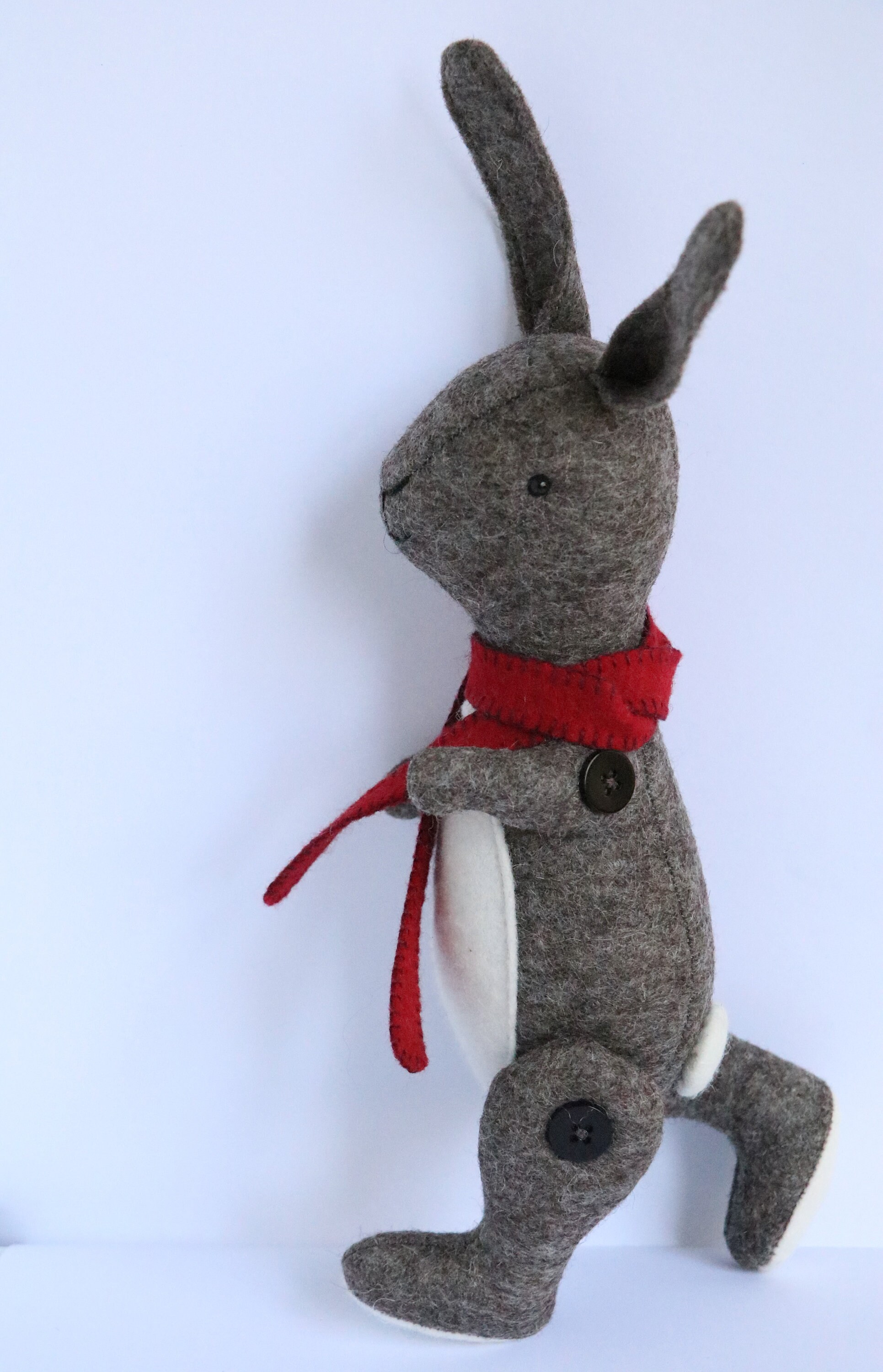 Rabbit Pattern Felt Bunny Sewing Patterns Stuffed Toy | Etsy Australia