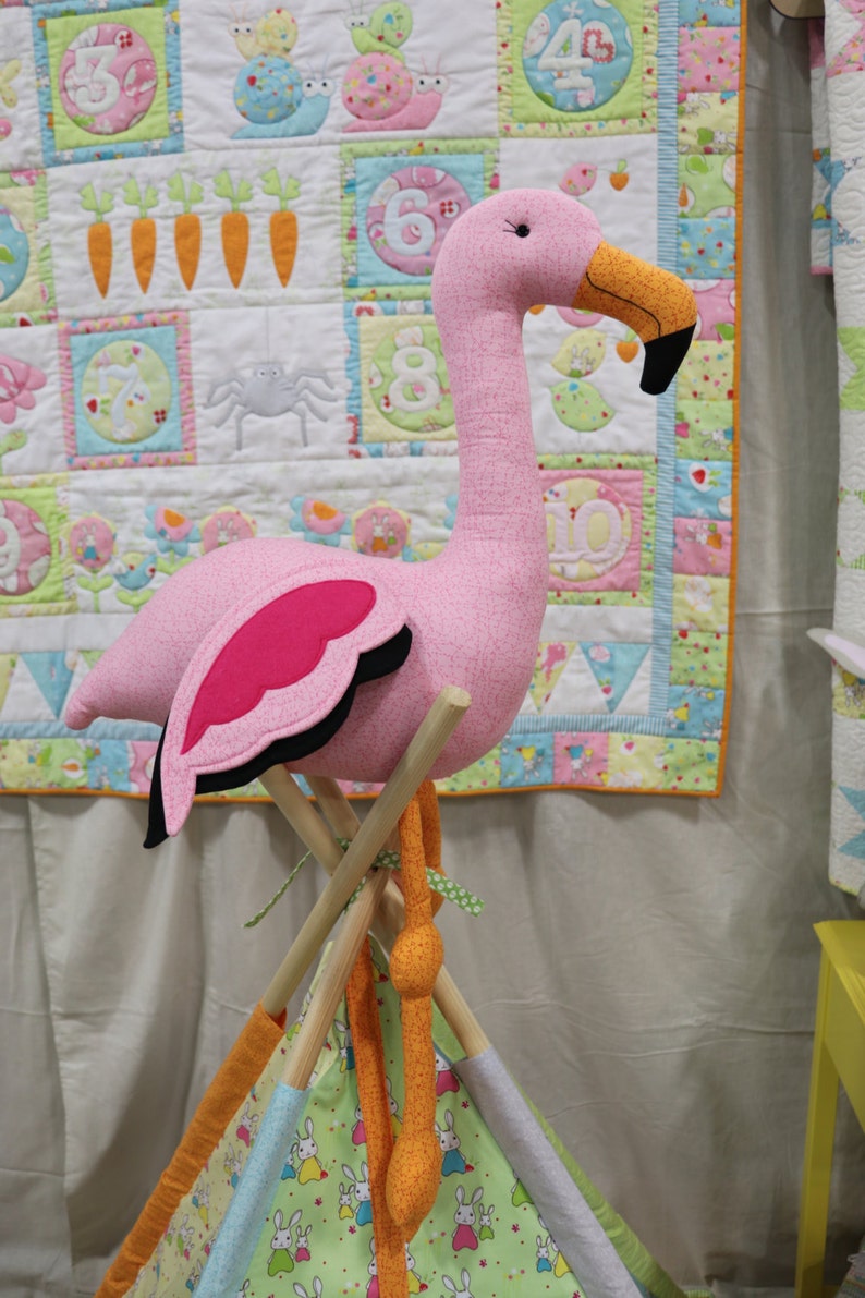 Plush Flamingo Pdf Flamingo Sewing Pdf Stuffed Flamingo - Etsy Australia