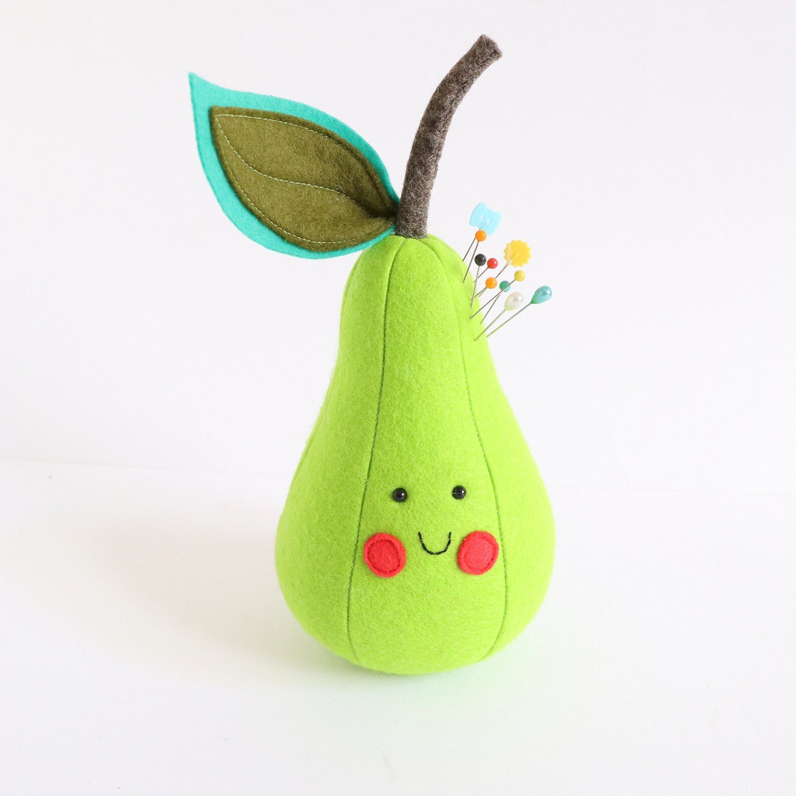 Posh Pears: Pin Cushion Pattern Pin Cushion Pdf Plush Pdf - Etsy