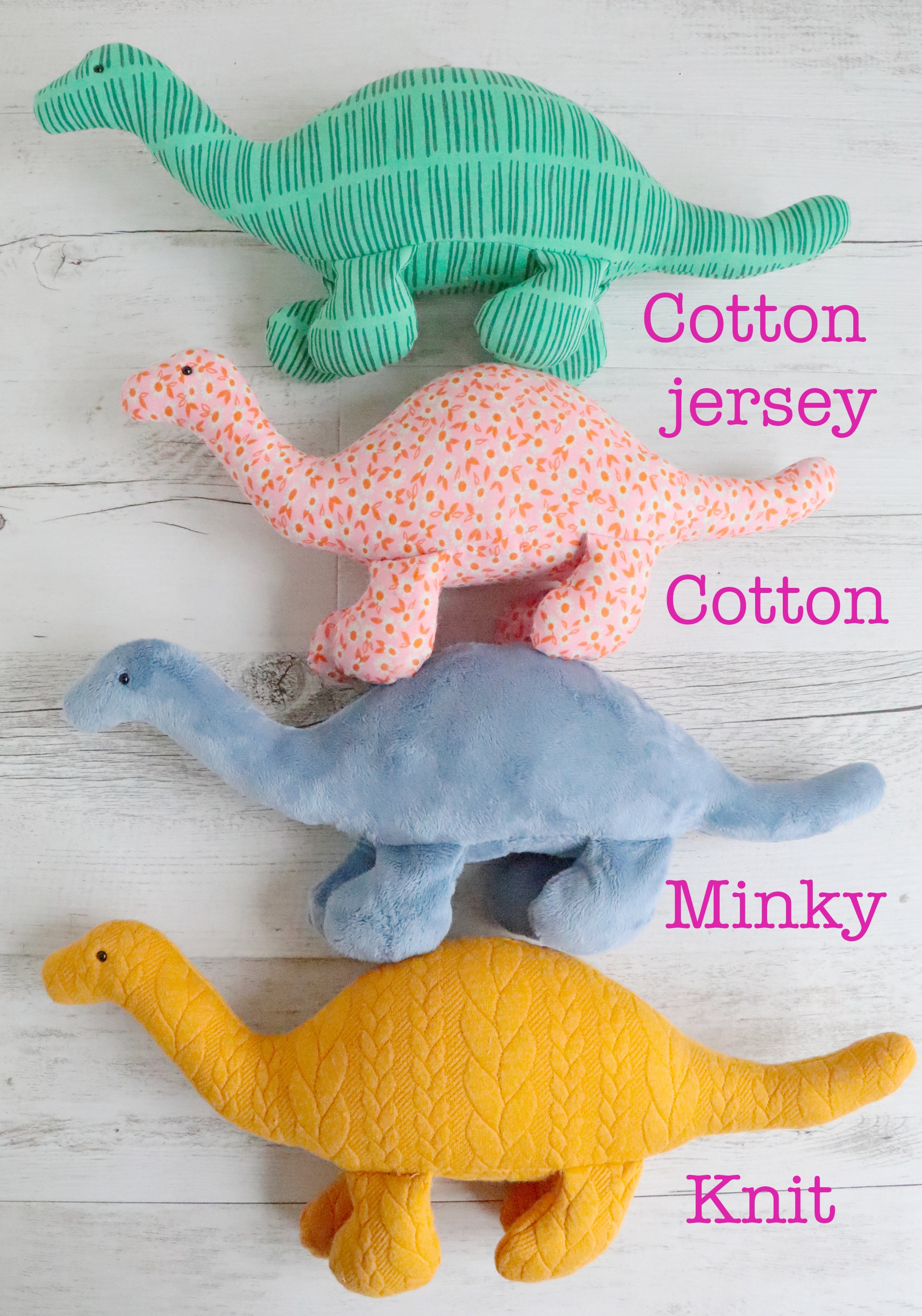 Herb Dinosaur Toy Dinosaur Plush Sewing Pattern Plush - Etsy