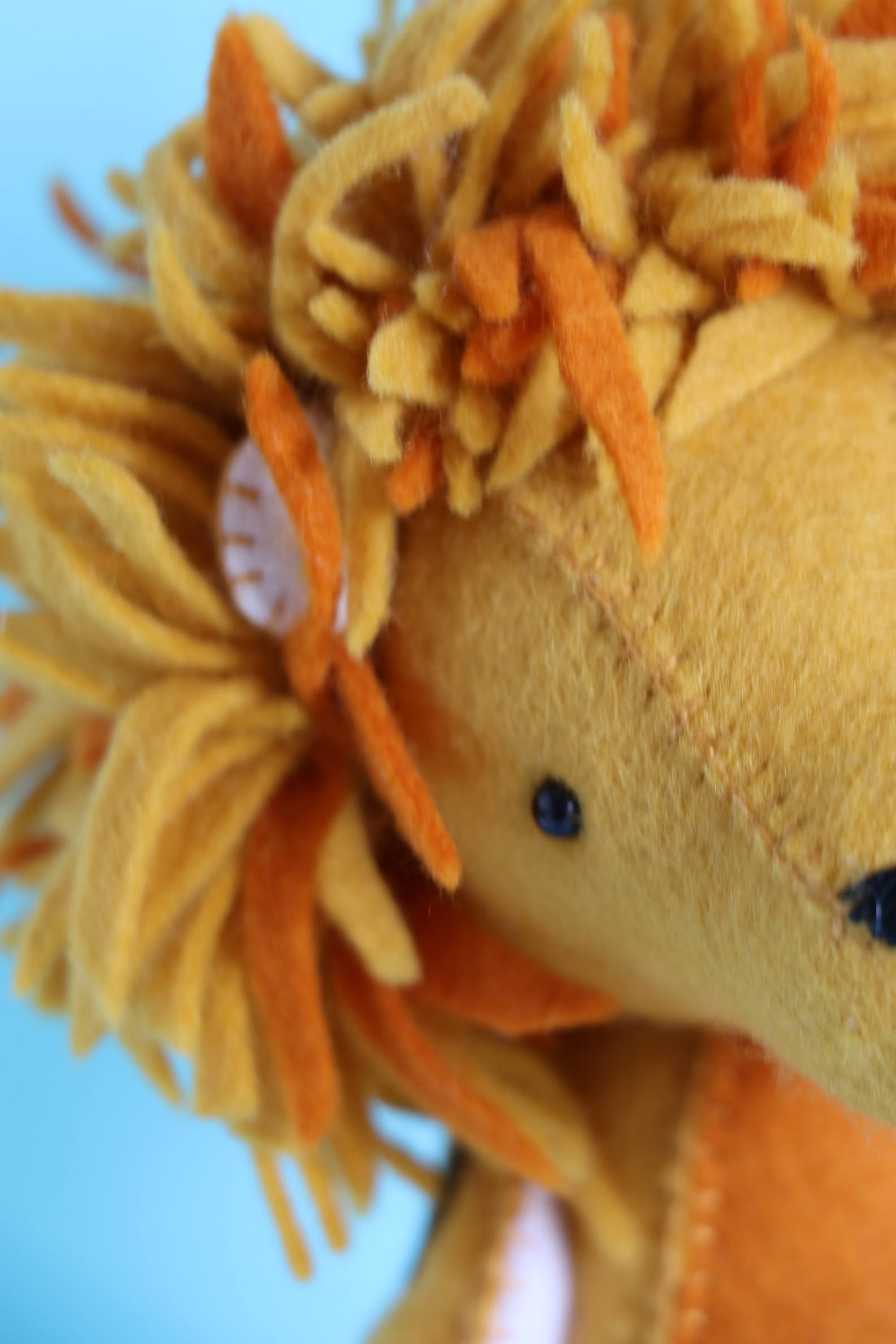 Lion Pdf Pattern, Felt Lion Pattern, Diy Lion, Plush Lion Pattern, Pdf ...