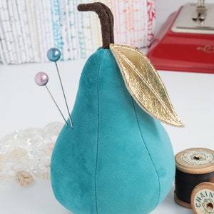 Posh Pears: Pin Cushion Pattern, Pin Cushion Pdf, Plush Pdf Pattern ...