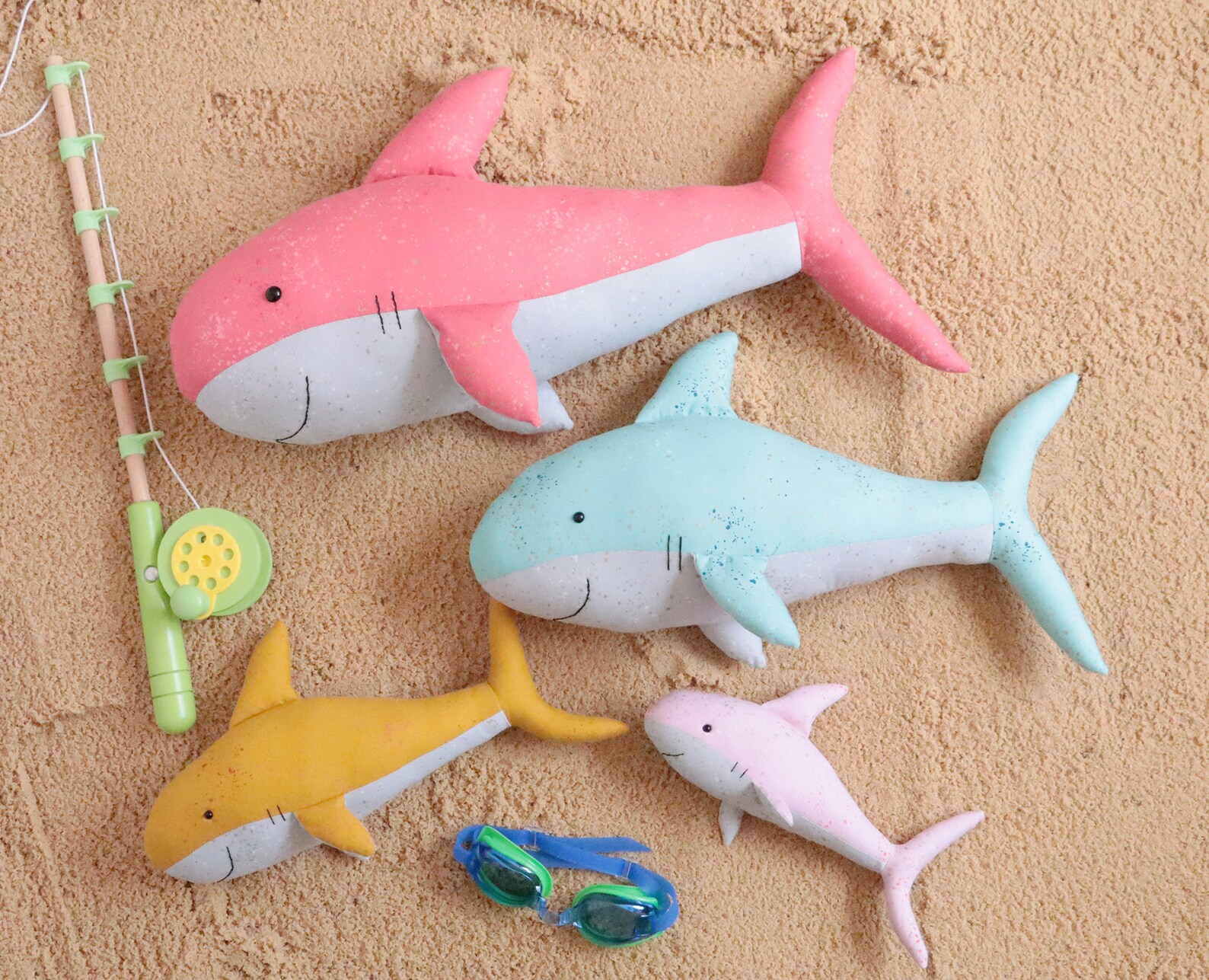 Shark Toy Shark Sewing Pattern Shark Plush Shark Soft Toy - Etsy