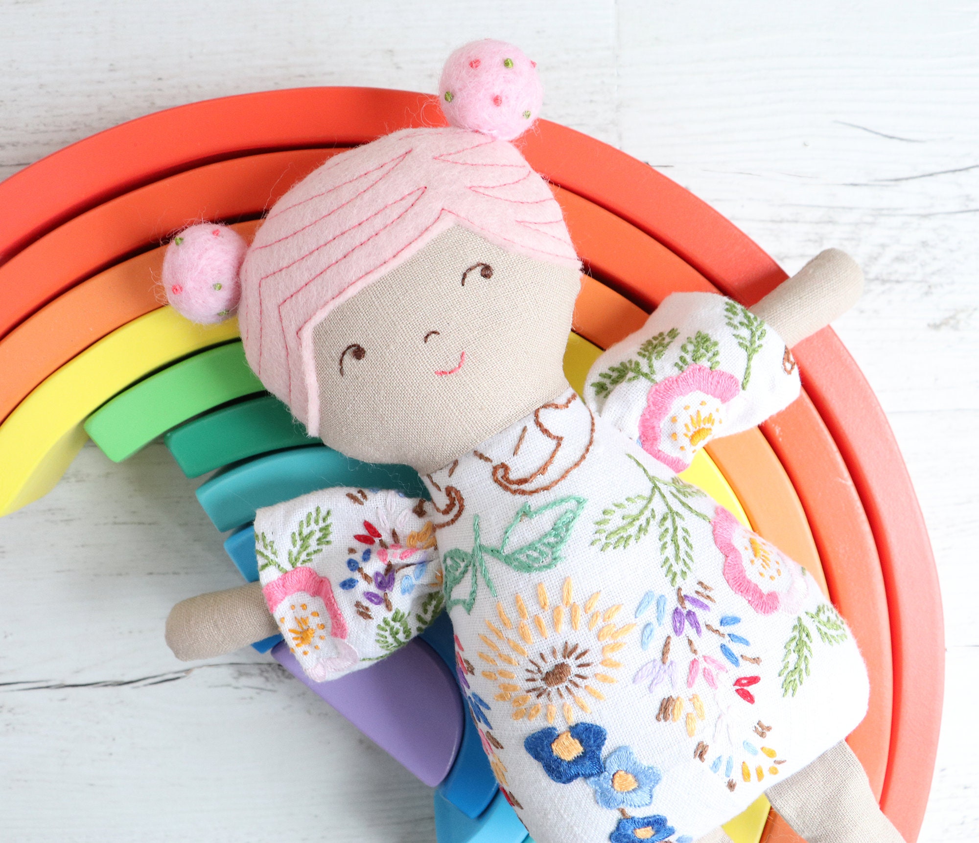 Little Dot Rag Doll PDF Pattern Soft Doll Patternrag Doll - Etsy Australia