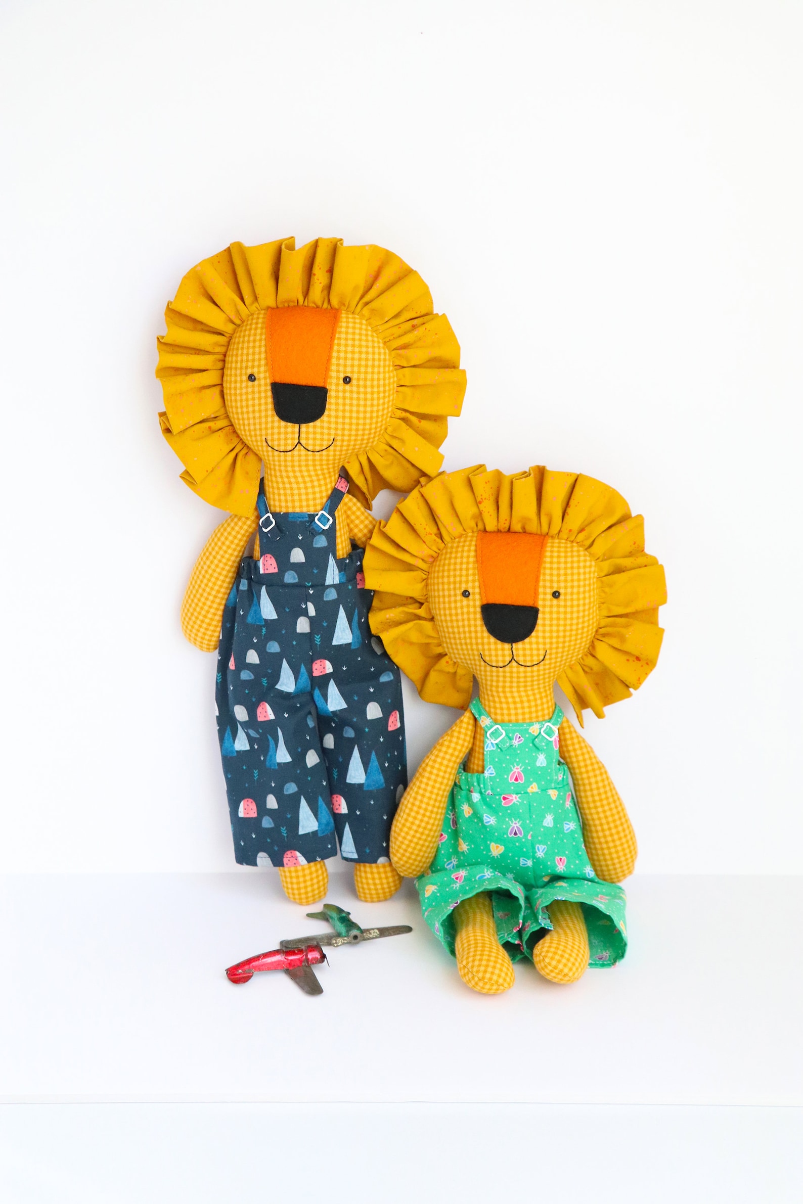 Lion Sewing Pattern Plush Pattern Digital Download Stuffed - Etsy