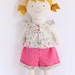 Tilly, Rag Doll Pattern, Rag Doll Pdf Pattern, Doll Clothes Pattern ...