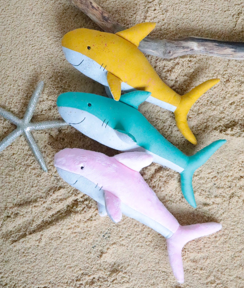 Shark Toy Shark Sewing Pattern Shark Plush Shark Soft Toy - Etsy