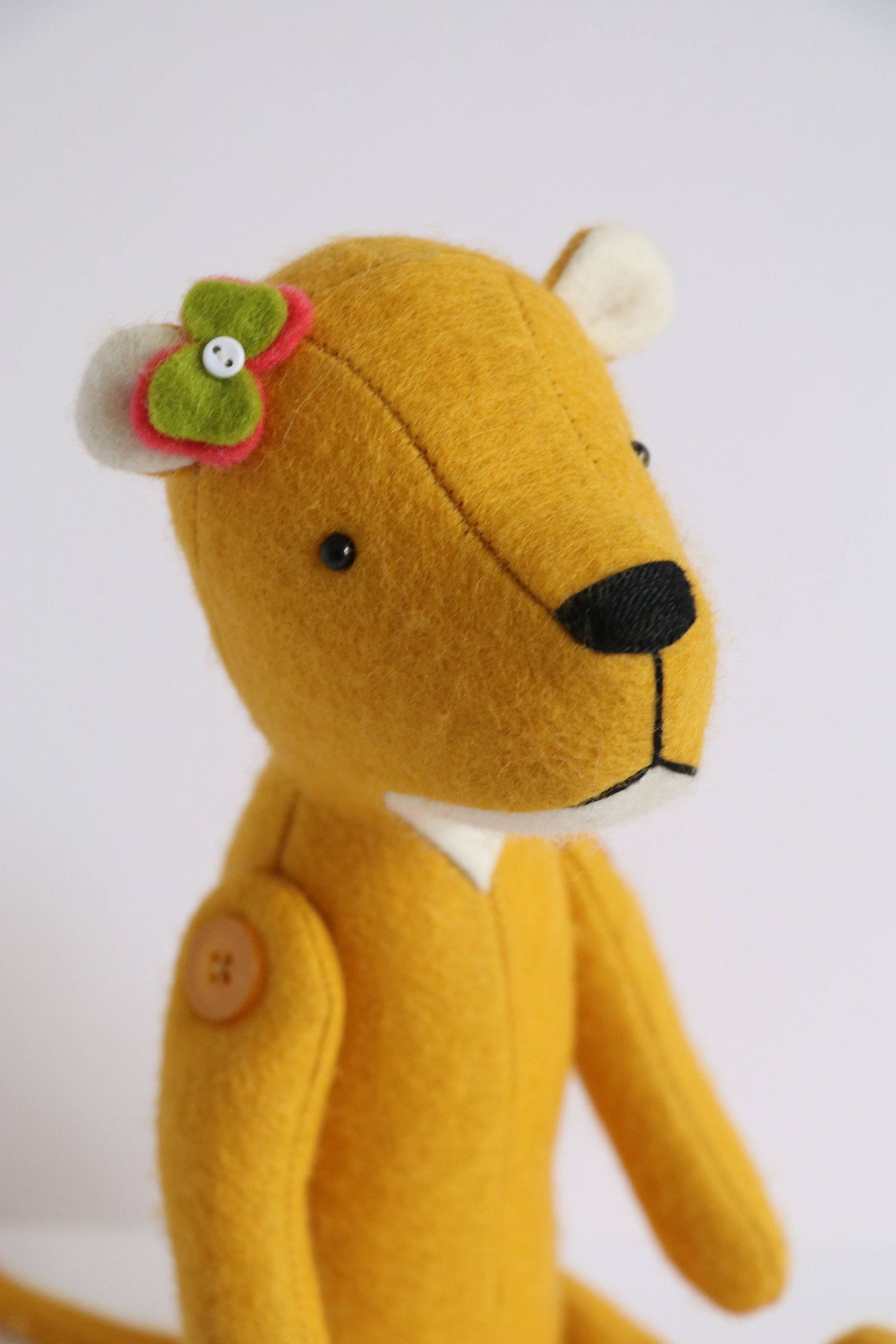 Lion Sewing Pattern Felt Lion Pattern Pattern PDF Plush - Etsy UK