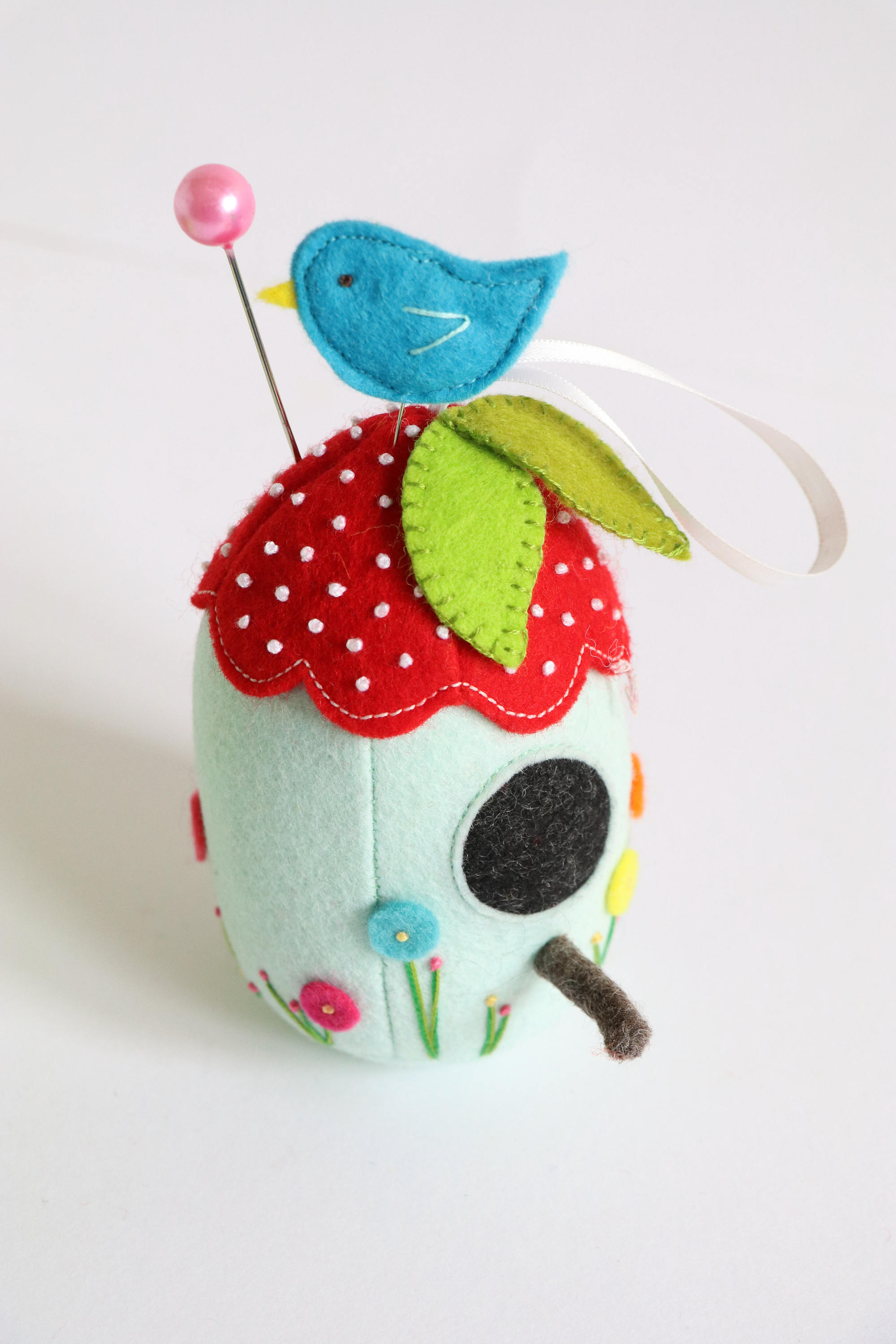 Bird House : Pin Cushion PDF House Sewing Pdf Pincushion - Etsy Australia