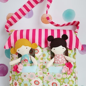 DIY Doll House Carry Bag & Rag Dolls Sewing Pattern (PDF) - Etsy