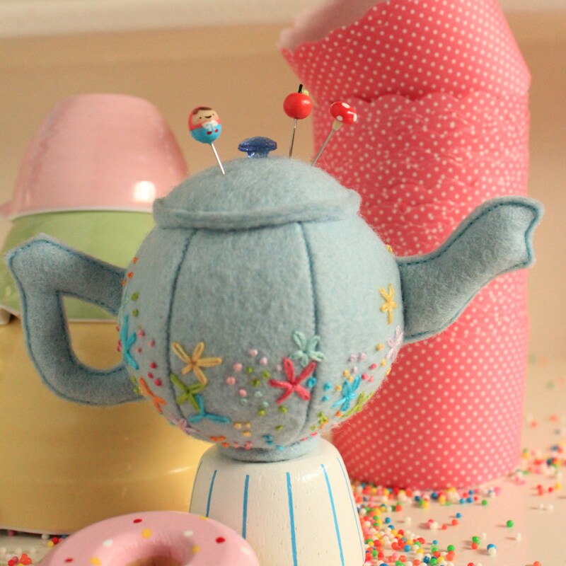Teapot Pincushion - Etsy