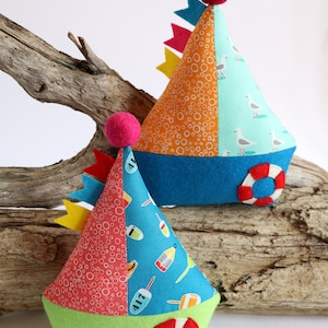 Little Boats : Boat Pattern, Sailing Boat Toy, Plush Boat, Boat Sewing ...