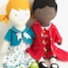 Tilly, Rag Doll Pattern, Rag Doll Pdf Pattern, Doll Clothes Pattern ...