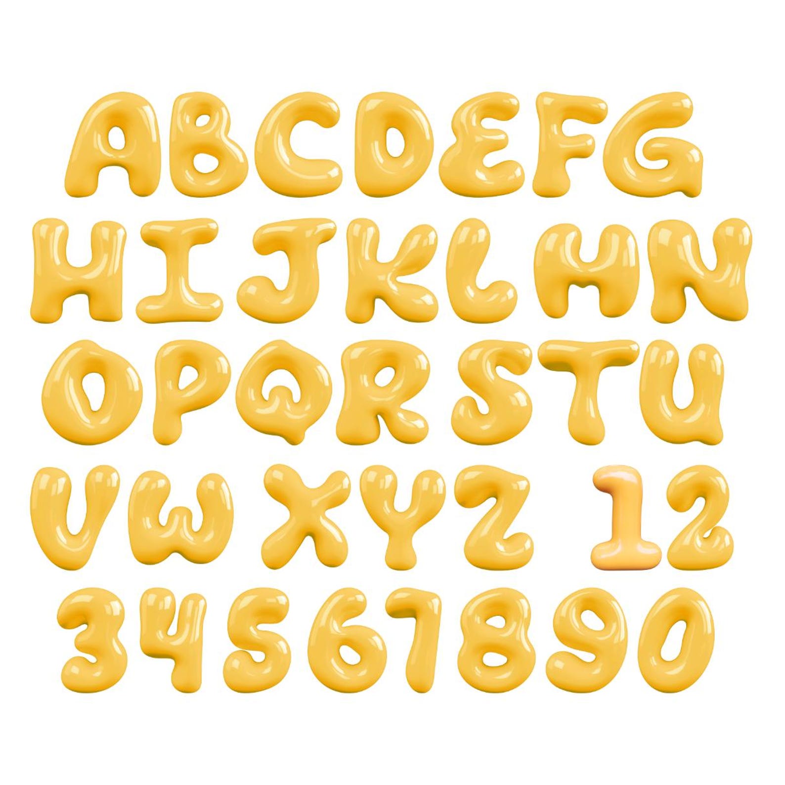 3D Bubbly Letters Clipart PNG Bundle Shiny Bubble Font Alphabet Bubble ...