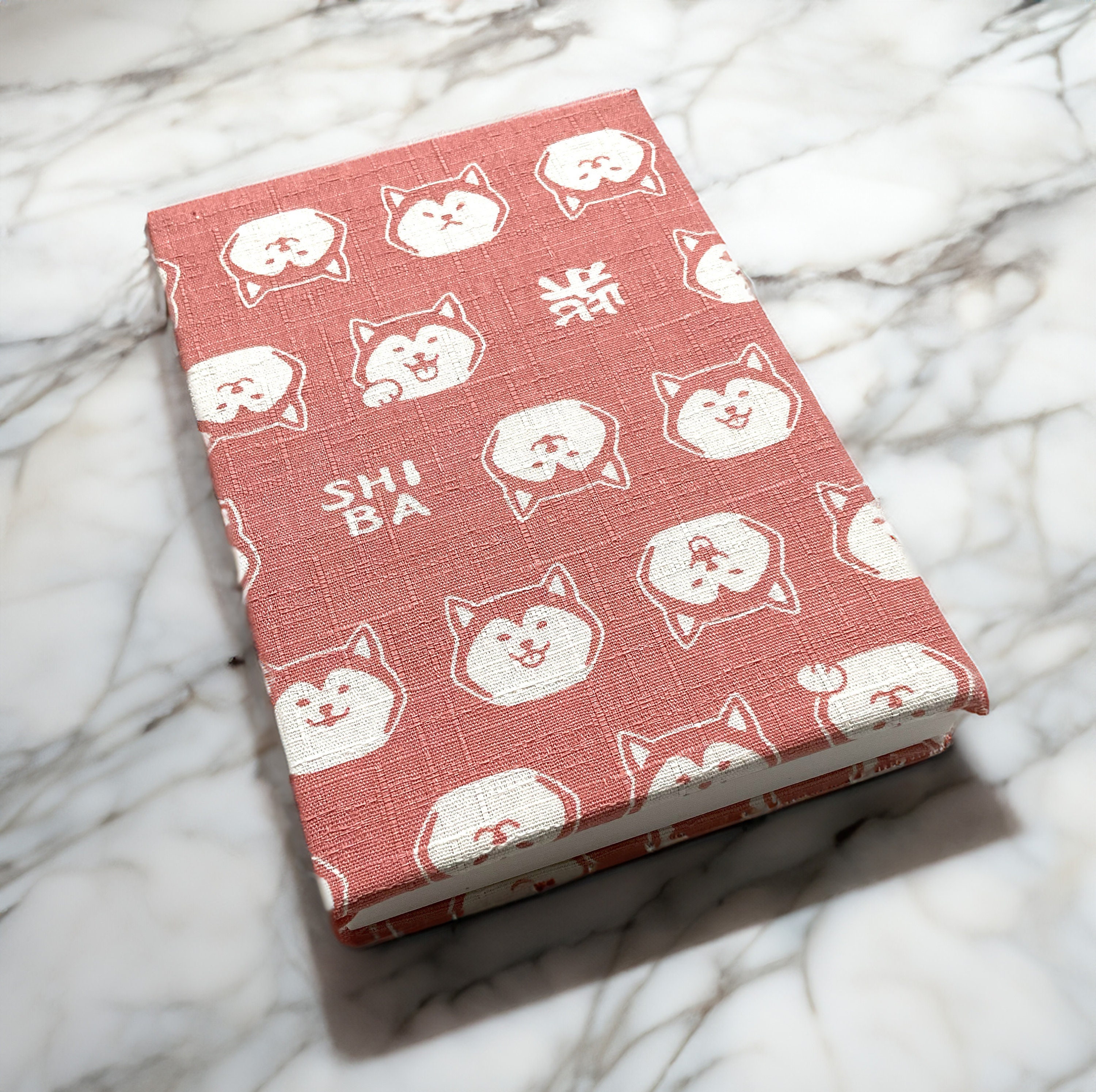 Goshuincho wood Type/shiba Inu/dog/stamp Book/stamp Collection Note ...