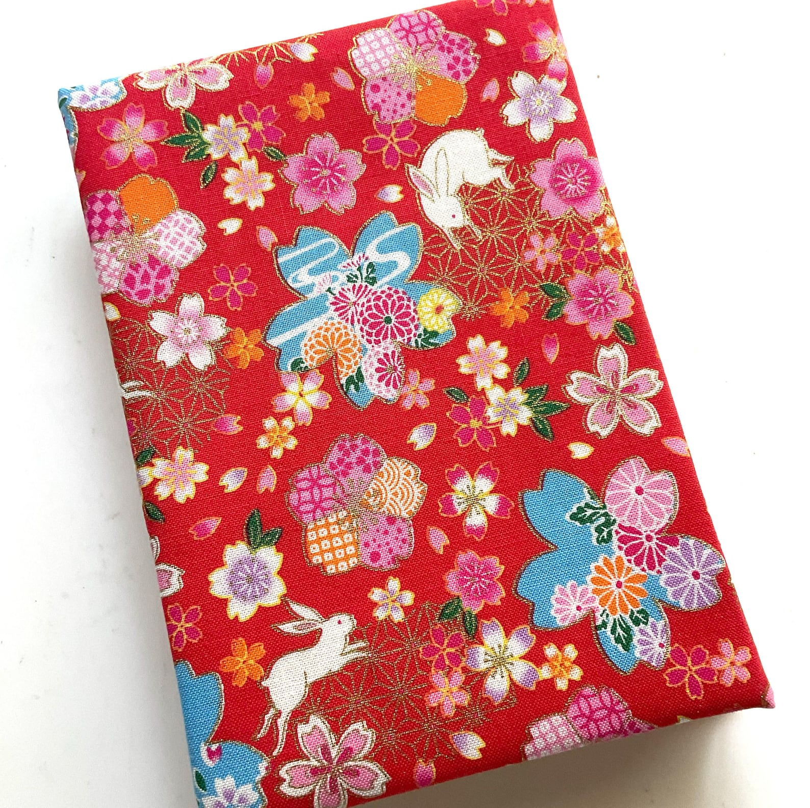 Goshuincho (wood Type)/rabbit/cherryblossom/stamp Book/stamp Collection ...