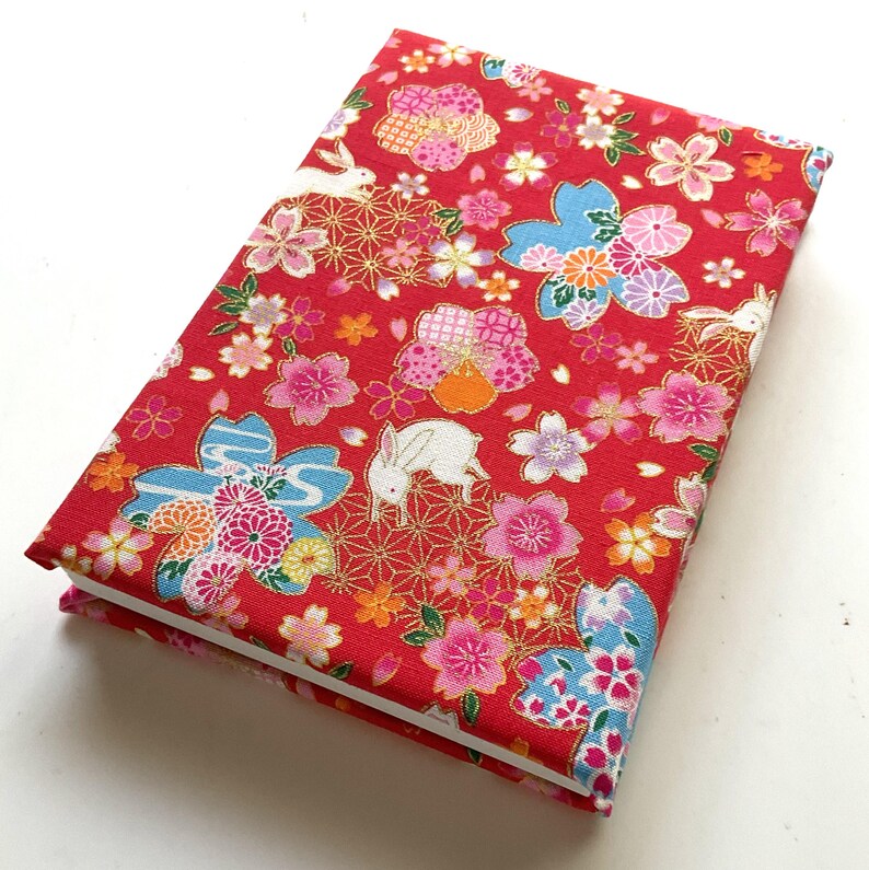 Goshuincho (wood Type)/rabbit/cherryblossom/stamp Book/stamp Collection ...
