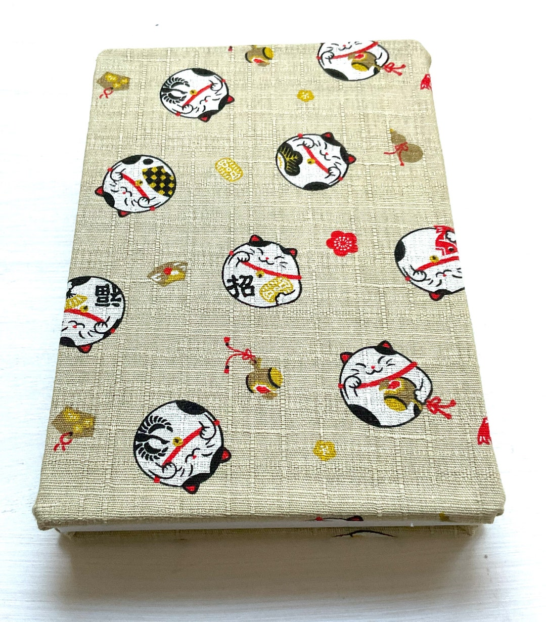 Goshuincho wood Type/beckon Cat/beckoning Cat/stamp Book/stamp ...