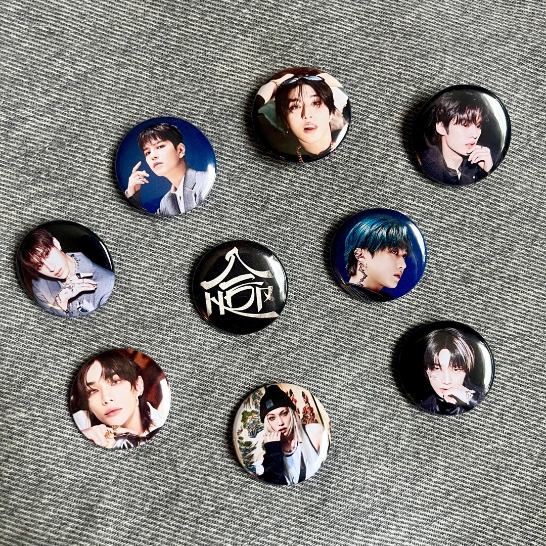 Stray Kids HOP Mixtape 1" 25mm Mini Button Pin Set | K-pop | STAY ...