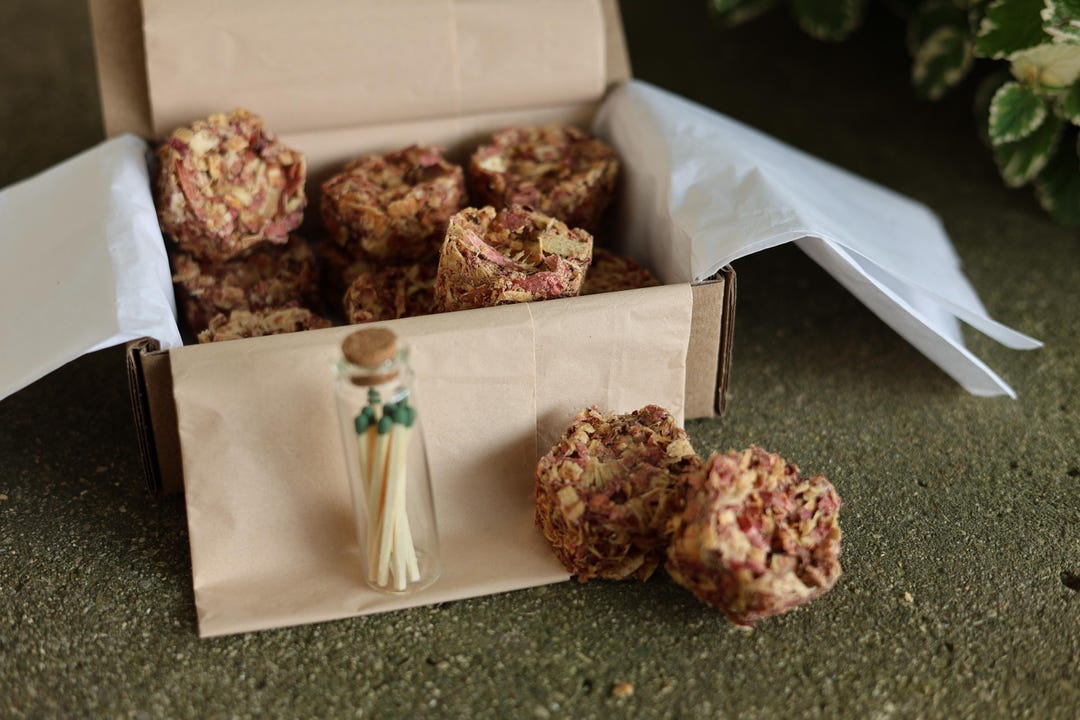 Handmade Cedar Beeswax Fire Starters: Eco-friendly Hexagon Kindling - Etsy