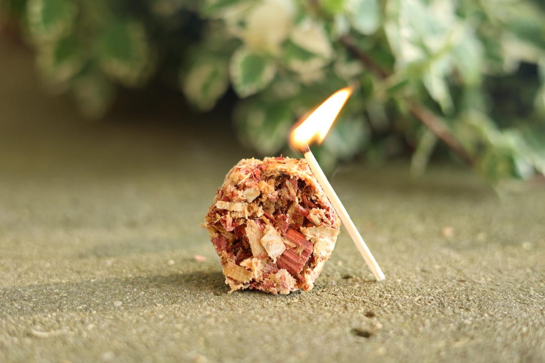 Cedar Hexagon Fire Starters | Eco-friendly Handmade Beeswax Fire ...